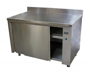 Meuble étuve central inox chauffant 1200x700x900 - S83011 - achat et ...